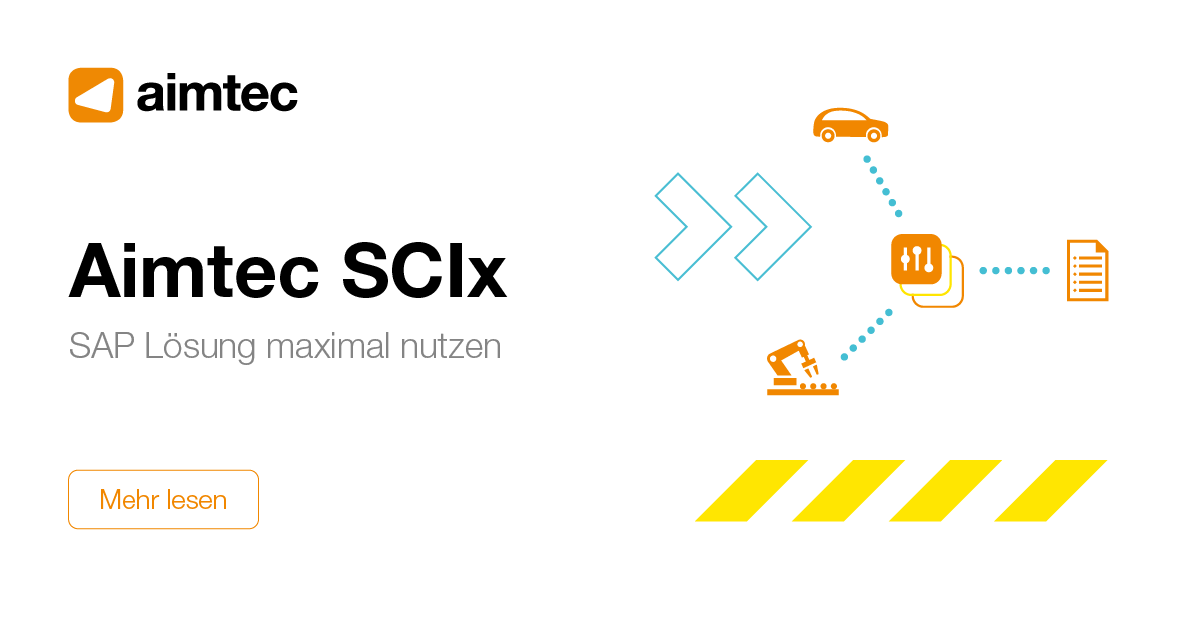 Aimtec SCIx – Erweiterung des Systems SAP | Aimtec